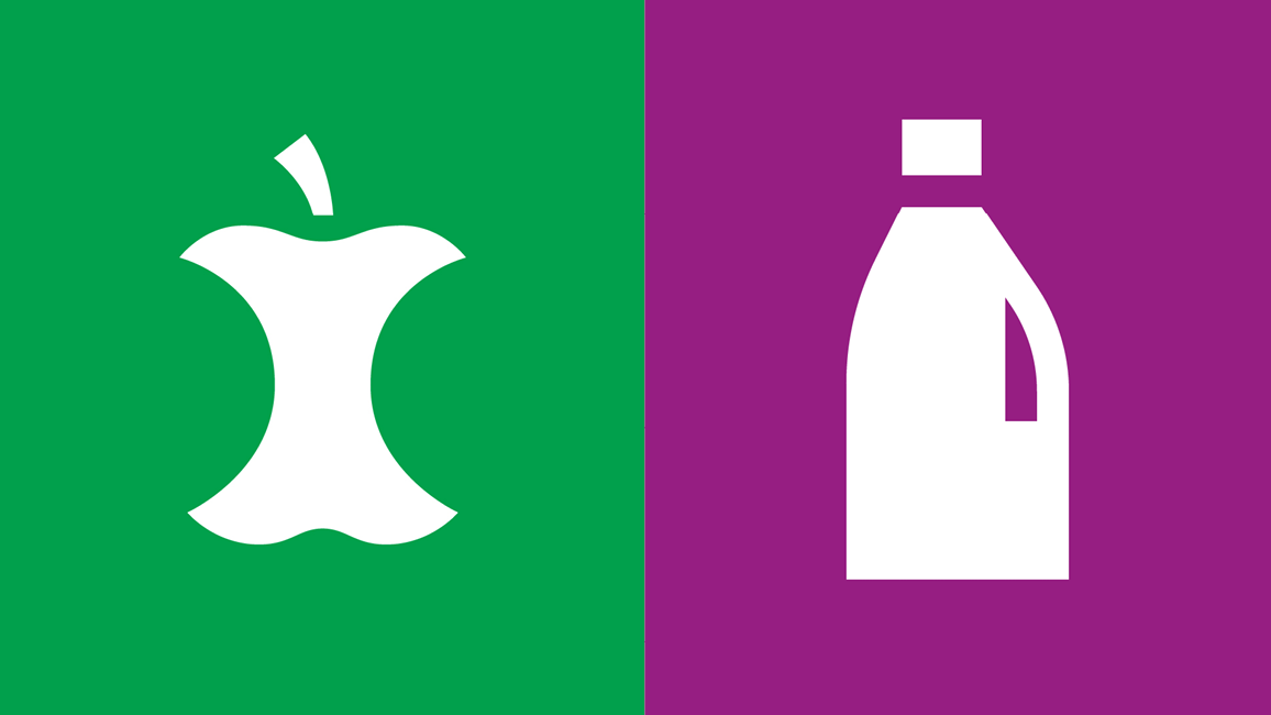 Tips til sortering av mat og plast | Franzefoss